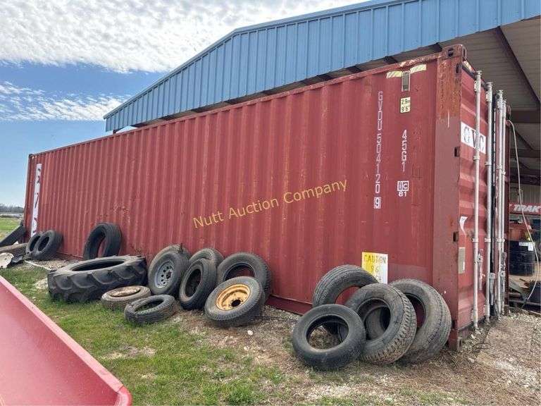 Conex 40 ft with Tractor Parts & Accessories John Deere Tractor Parts ...