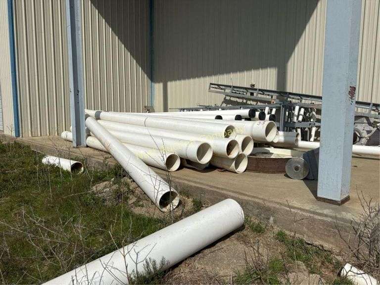 Slotted and Solid PVC Pipe - Nutt Auction