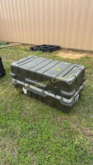 Large Military Case - Nutt Auction