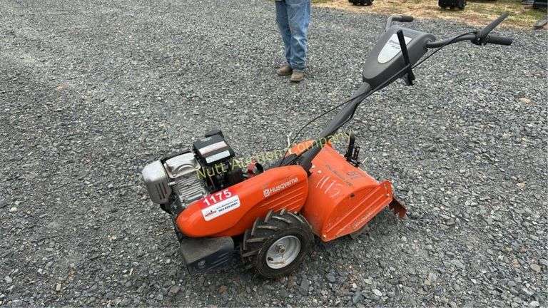 Husqvarna Rear Tine Tiller, 17in Dual Rotating Tin Forward & Reverse ...