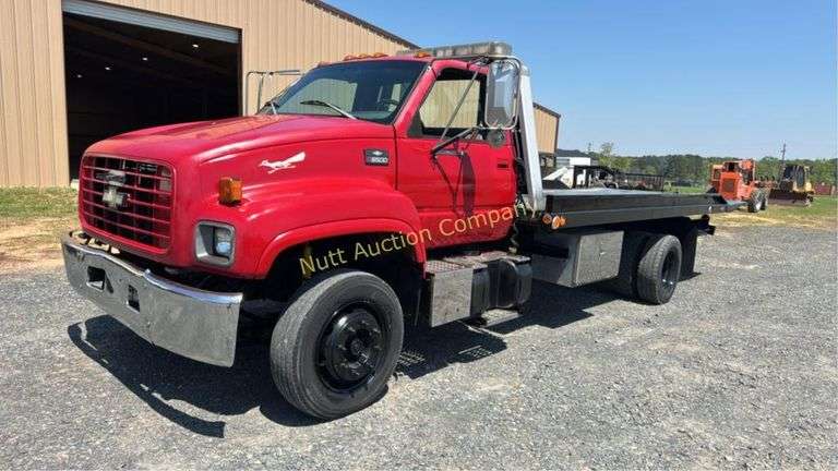 1999 Chevrolet C6500 Roll Back Truck-W/TITLE Vin 1GBJ6H1CXXJ104370 ...