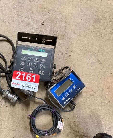 Digistar EZ 4000 scale indicator monitor and Harvest Tech model 464 ...