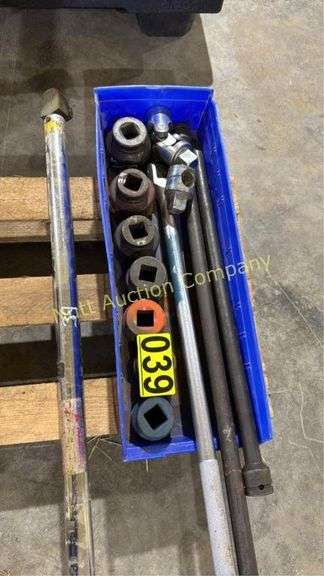 1” Drive Socket Sets Proto Snap on Hytorc - Nutt Auction