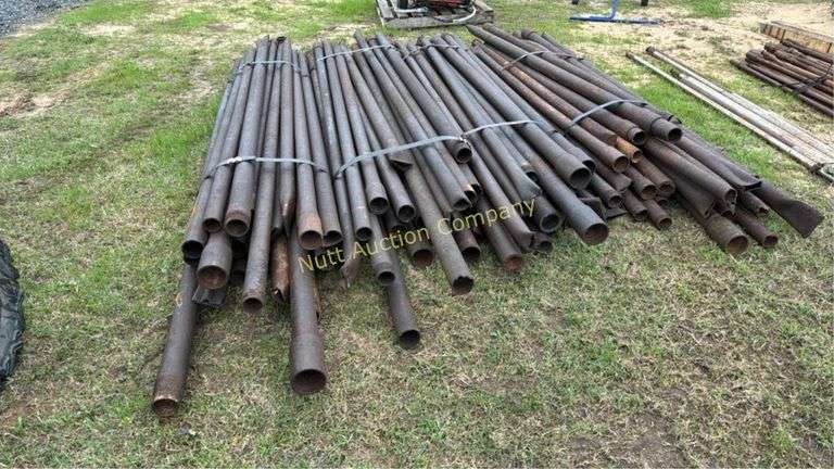 8' Fence Post (Qty 4 Bundles 25 pcs per Bundle) - Nutt Auction