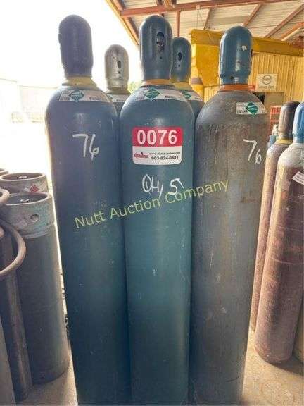 Nitrogen Compressed Gas Cylinder, UN1066 - Nutt Auction