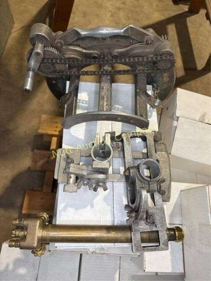 E Beveling Machine Co, Model H8 Pipe Beveling Machine - Nutt Auction