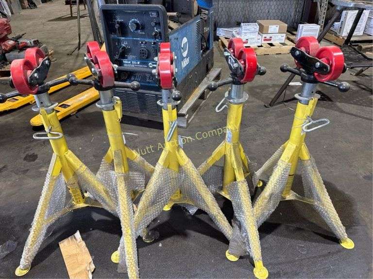 Sumner H.D. Jack Pipe Stands, 2500 lbs. Capacity, Adjustable 28"-49 ...