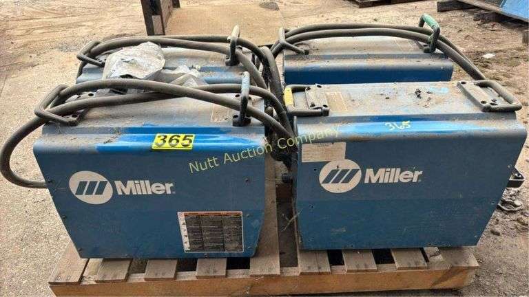 Miller Welding Machines, Qty 4, CONDITION UNKNOWN - Nutt Auction