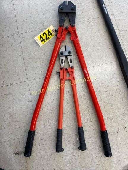 MCC 900 Heavy Duty Bolt Cutters, 36 inches and 24 inches - Nutt Auction