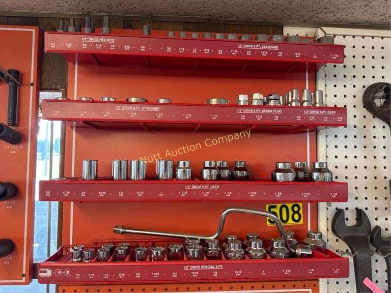 Wright Tool 1/2" Drive Sockets - Nutt Auction
