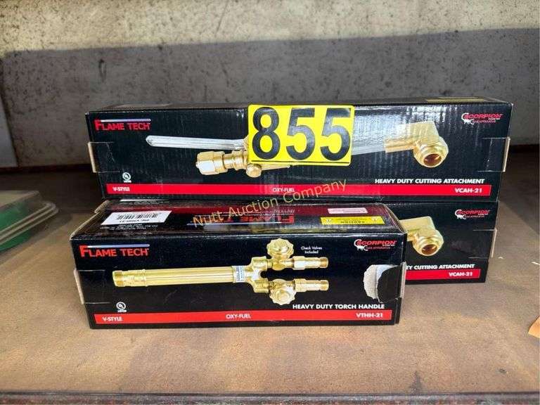 Flame Tech Oxy-Fuel Cutting & Welding Torch Kits - Nutt Auction