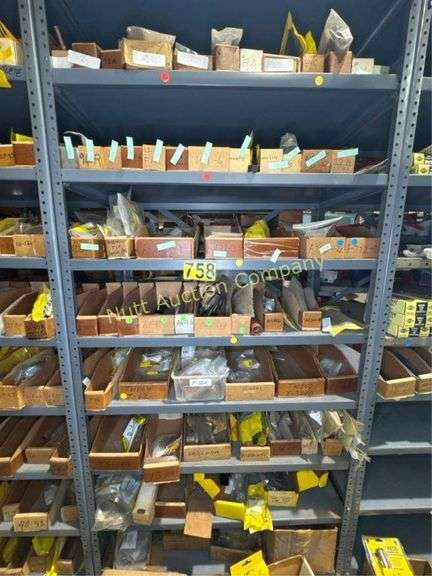 Contents of shelves. Shelves not included. Assorted Welding Parts and Accessories, Various Part ...