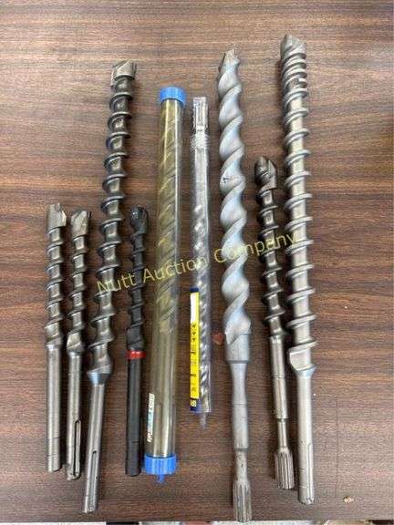 Assorted SDS Plus & SDS Max Drill Bits, Various Sizes & Lengths - Nutt ...