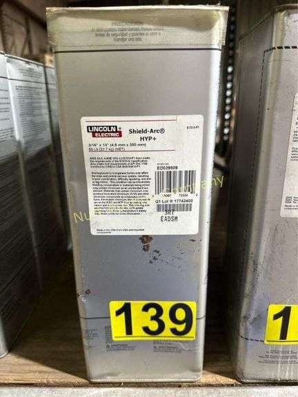 Lincoln Electric Shield-Arc HYP+ Welding Electrodes, E7010-P1, 4 - 50lb ...