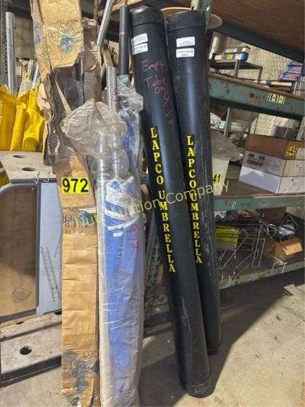 Welding umbrellas (3) - Nutt Auction