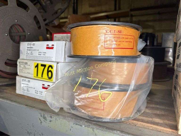 UNIBRAZE E71T-1 GS Flux Cored Arc Welding Wire, 0.035", 6-10 lbs., Lot ...