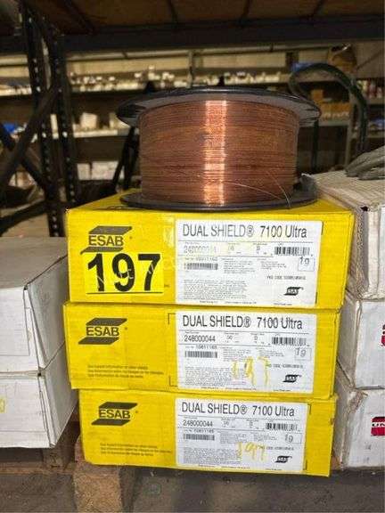 ESAB Dual Shield 7100 Ultra Welding Wire, .045" Diameter, 33 lbs ...