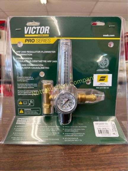 Victor HRF2435P-580 Regulator-Flowmeter, Pro Series, Serial 0781-3656 ...