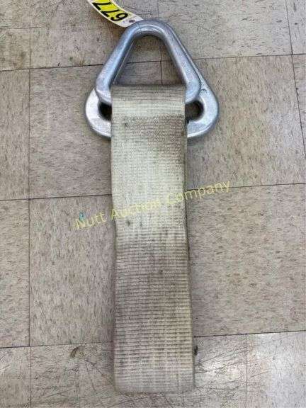 Recovery or Lifting Strap with D Shackles - Nutt Auction