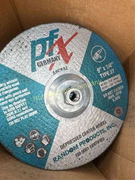 Random Products Grinding Wheel assortment - Nutt Auction