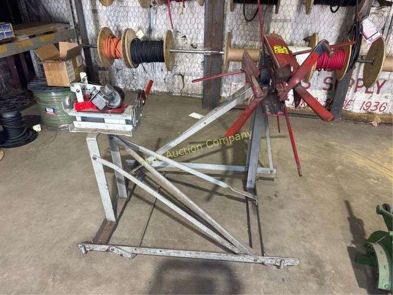 Industrial Cable/Wire length counter and coiler. - Nutt Auction