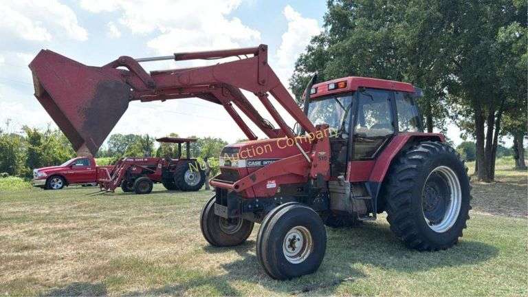 Case IH 5140 Tractor with 510 Front Loader, 3 Sets of Remote Hydraulics ...
