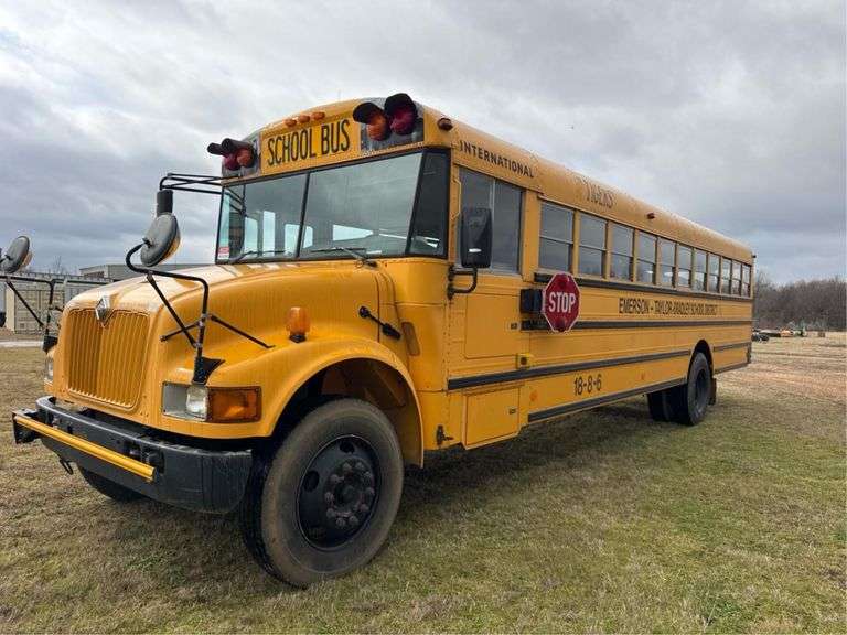 2001 International School Bus Vin # 1HVBRABP01A936706 , Engine 7.2 ...