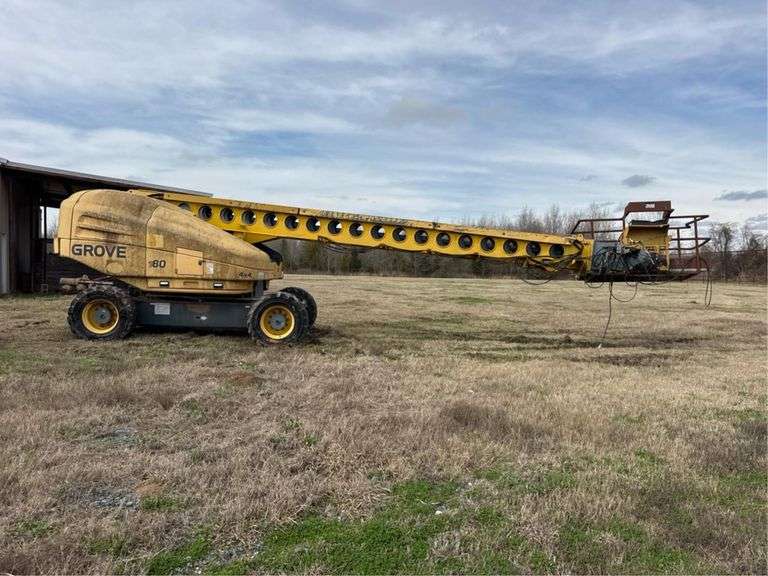 Grove T-80 Man Lift 4x4 - Cummins Runs but can not control from bucket ...