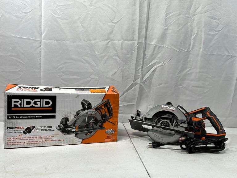 -RIGID- 7-1/4” Worm Drive Saw - NW Asset Services