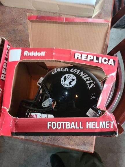 Riddell Replica Jack Daniels Football Helmet - NW Asset Services
