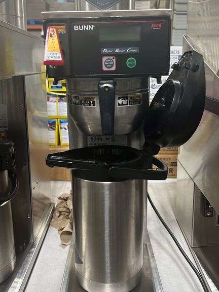 Bunn DV-APS Axiom Air-Pot Coffee Brewer w/ (2) Air-Pots - NW Asset Services