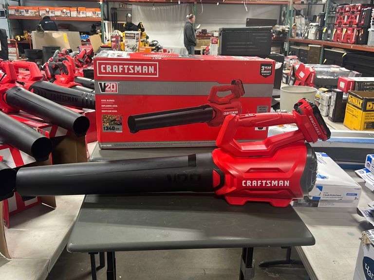 -CRAFTSMAN- V20 Axial Blower (MSRP: $119) - NW Asset Services