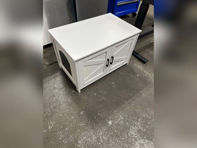Kitty Liter cat box enclosure 20in x 32in x 20in - NW Asset Services