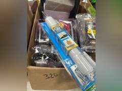 3 Large Boxes of Multiple Doorknob kits, Gate Hinges, and Door Security ...