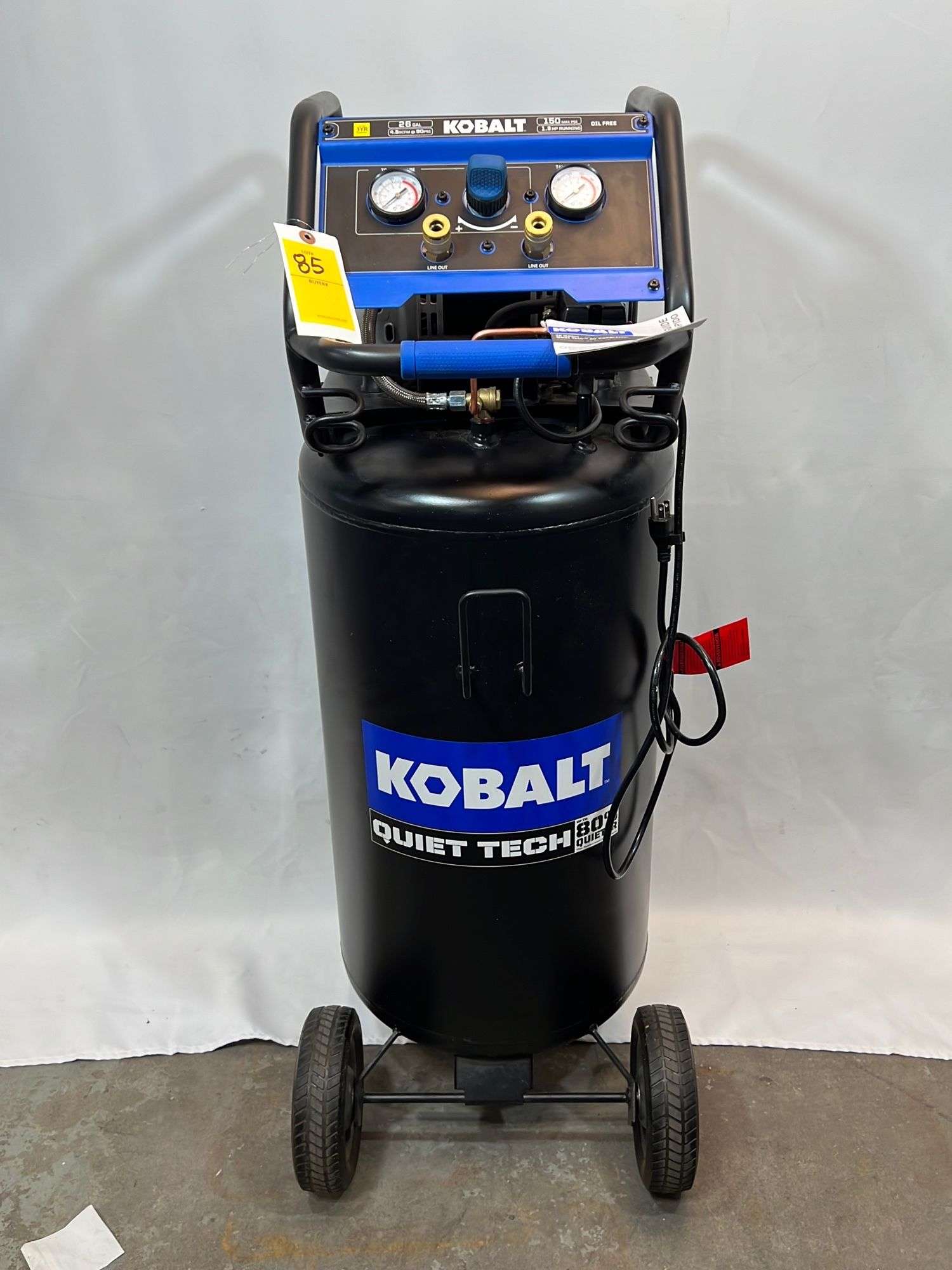 KOBALT 26 Gallon Quiet Tech Air Compressor NW Asset Services