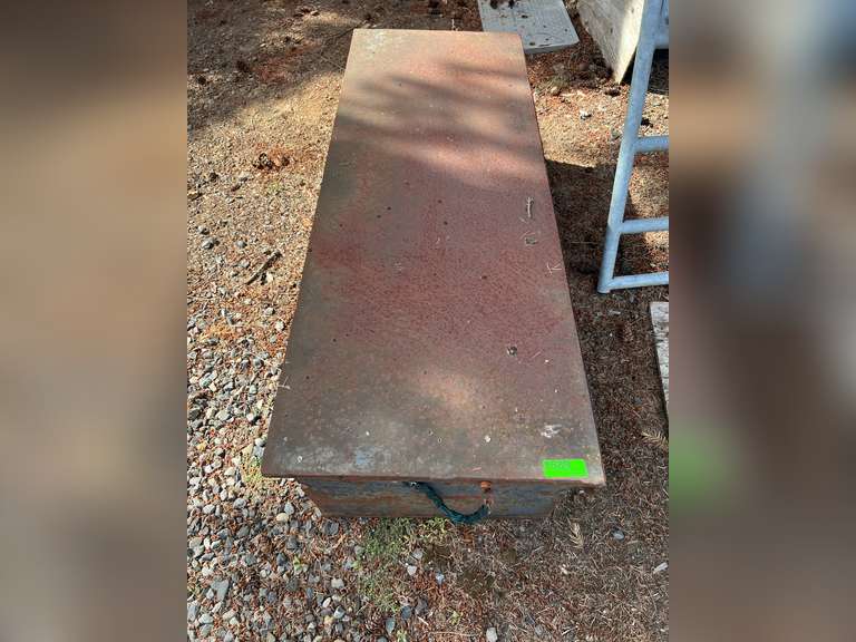 Heavy duty, steel job box - NW Asset Services
