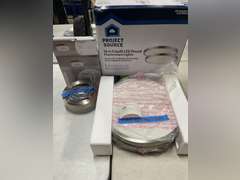 Project Source 14 In LED Round Flushmount Lights 2-Pack and Origin21 ...