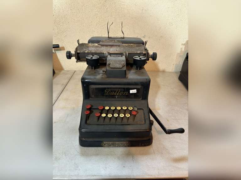 Vintage Dalton Adding Machine/ Calculator - NW Asset Services