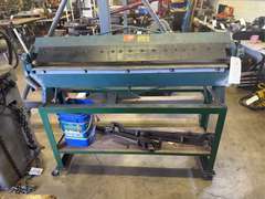 Enco 130-5051 Sheet Metal Finger Brake w/ Attachments - NW Asset Services