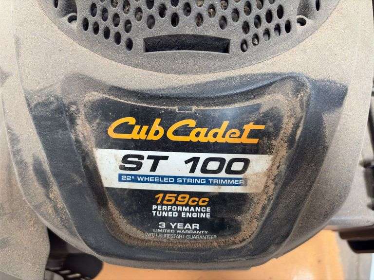 Cub Cadet ST100 22” Gas Walk-Behind Style String Trimmer/ Mower - NW ...