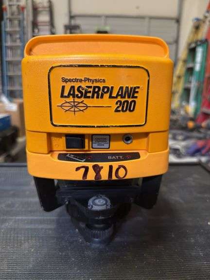 Spectra Physics Laserplane 200 Invisible Elevation Grading Rotating ...