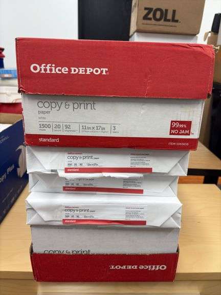 Lot of Assorted Office Copy Paper - NW Asset Services