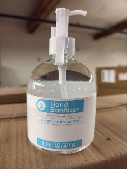Pallet of Hand Sanitizer - (61) Cases of 15 16.9oz Bottles - NW Asset ...