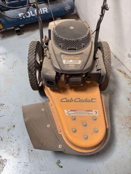 Cub Cadet ST100 22” Gas Walk-Behind Style String Trimmer/ Mower - NW ...