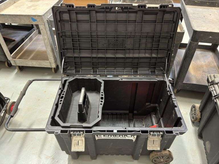 Husky Rolling/ Locking 50gal Mobile Job Box w/ Keys - NW Asset Services