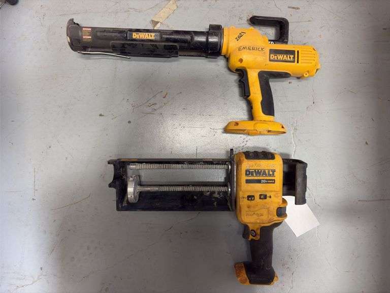 DeWalt DCS46 Heavy-Duty 18v Adhesive Gun & DeWalt DCE595 Cordless 18v ...