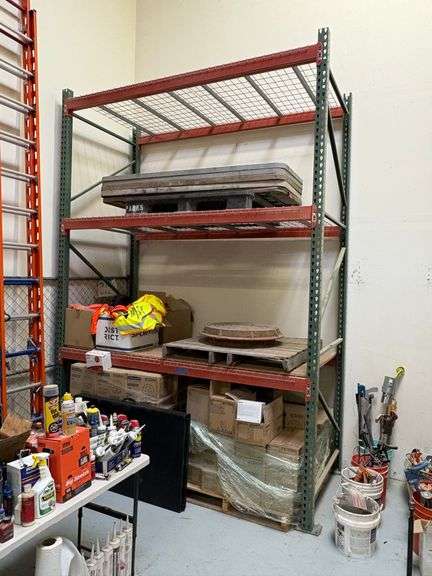 (3) Sections of Pallet Racking (Check Description) - NW Asset Services