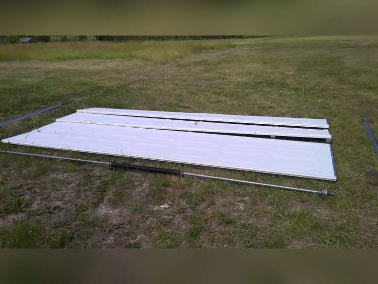 NEW WAYNE DALTON GARAGE DOOR, 4 PANEL, 15 FEET WIDE, 84 INCH TALL - #1 ...