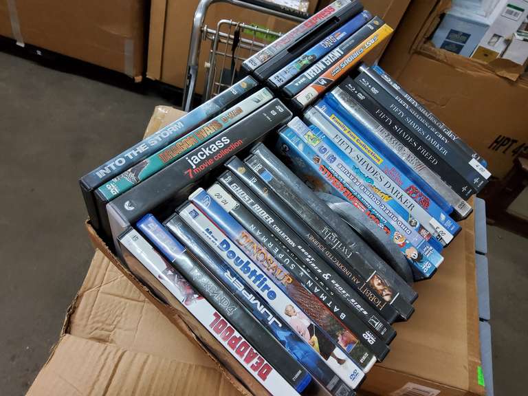 BOX LOTS OF DVD - #1 Online Auctions LLC