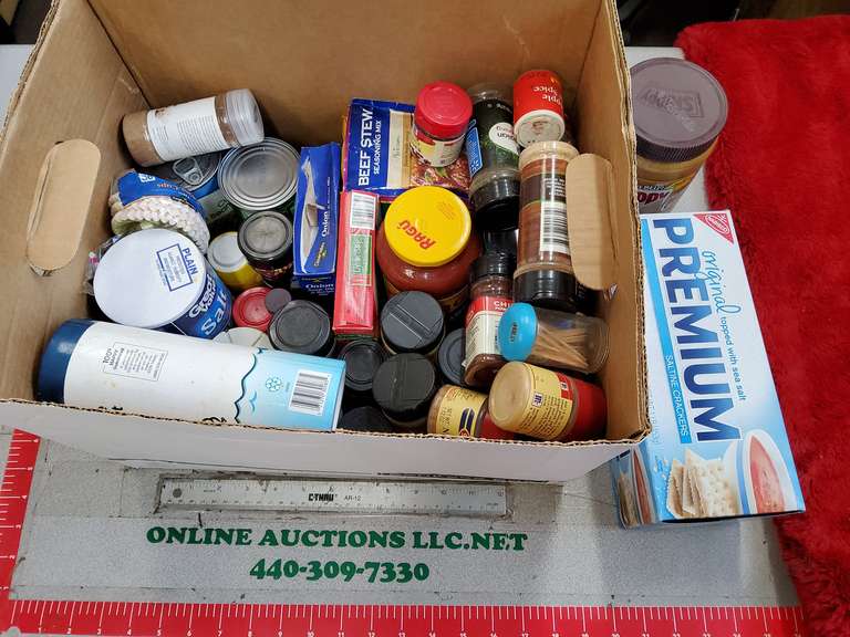 LOT OF EXPIRED FOOD - #1 Online Auctions LLC
